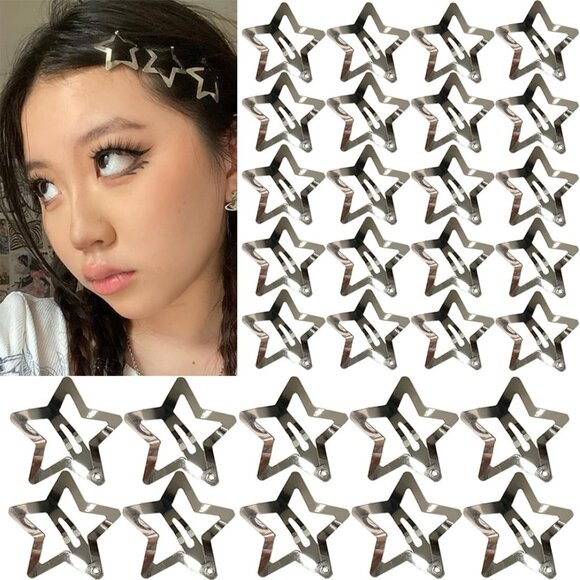 Accessories | 3 Pcs Star Hair Clips20pcs 122clip And 10 Pcs 165clips ...